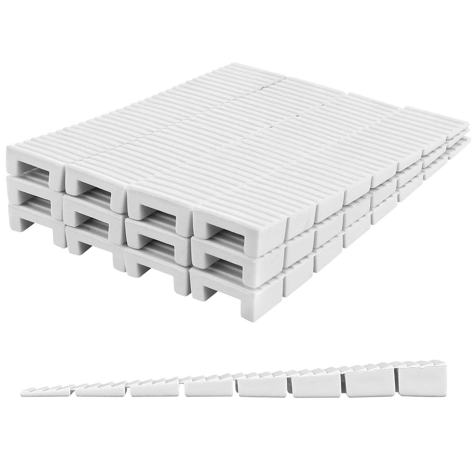 20pcs Adjustable Furniture Table Levelers Plastic Leveling Shims ...