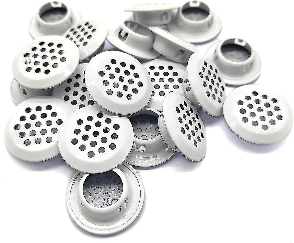 20pcs Air Vents 19mm Circular Soffit Vent Stainless Steel Round Vent ...