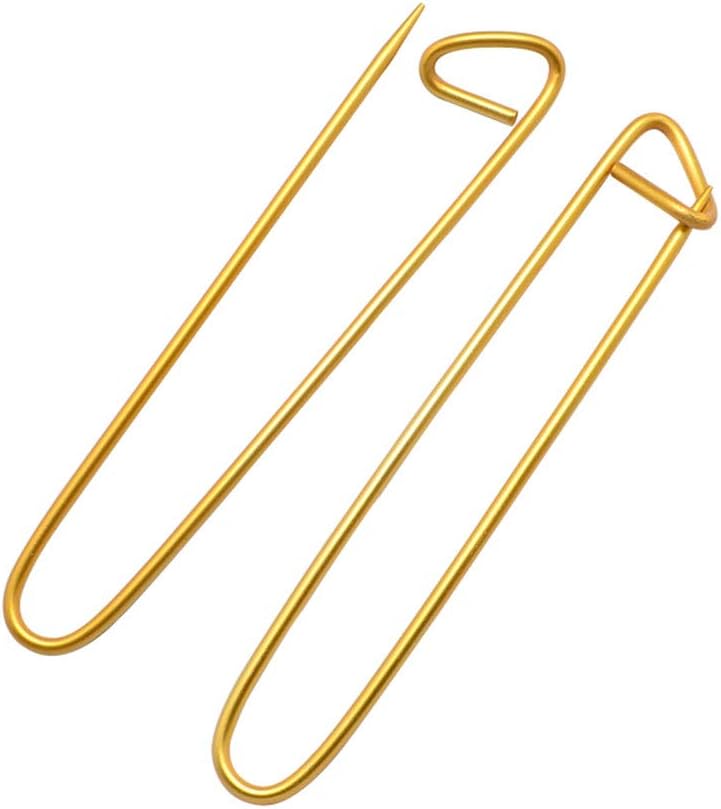20pcs Aluminum Safety Pins Knitting Needle Stitch Holders for Sewing ...