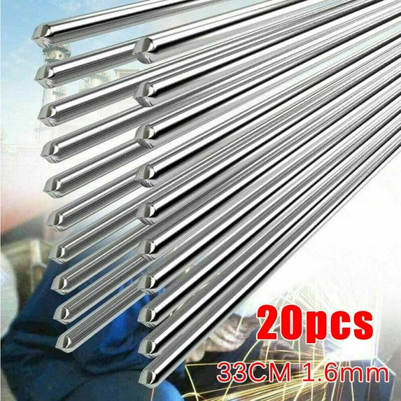 20pcs Aluminum Welding Rod 33cm Length Low Temperature No Need Solder ...