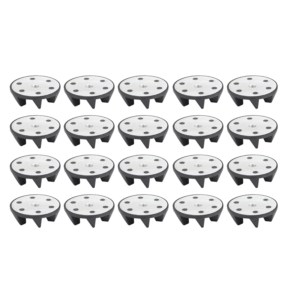 20pcs Anti Vibration Conical Rubber Feet Pads Mats for Cabinet Bed ...