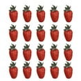 20pcs Artificial Strawberry Lifelike Fake Fruit Children\'s Toys Fake ...