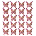 20pcs Artistic Butterfly Shaped Loose Beads for Handmade Necklace and ...