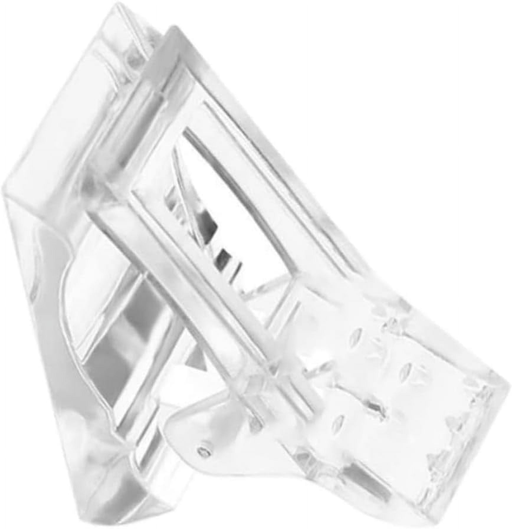 20pcs Beauty Extension Clamp Quick for Caps Acrylic Clear Clamps ...