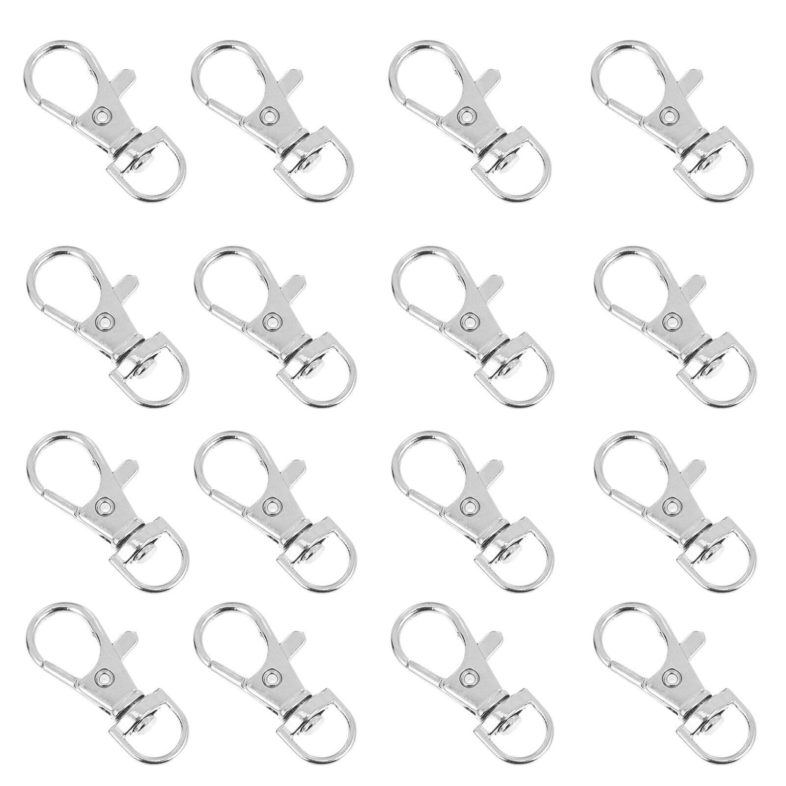 20pcs Bird Metal Cage Door Lock Hook Clip Lobster Claw Clasps Claw ...
