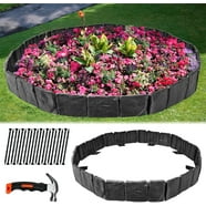 Good Ideas Garden Wizard Stone Landscape Border Wall Finish Kit ...