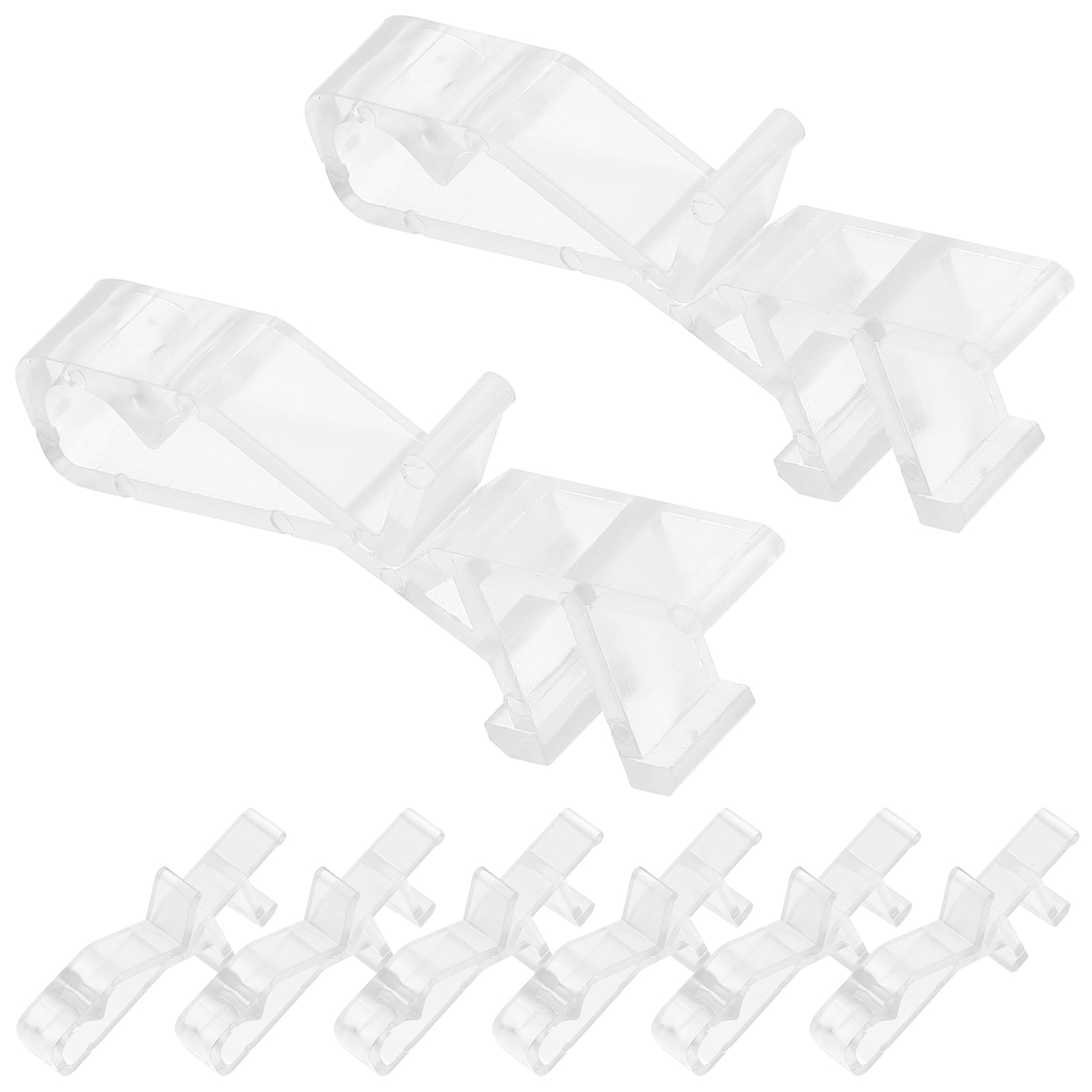 20pcs Blind Valance Clips Window Blind Clips Transparent Valance ...