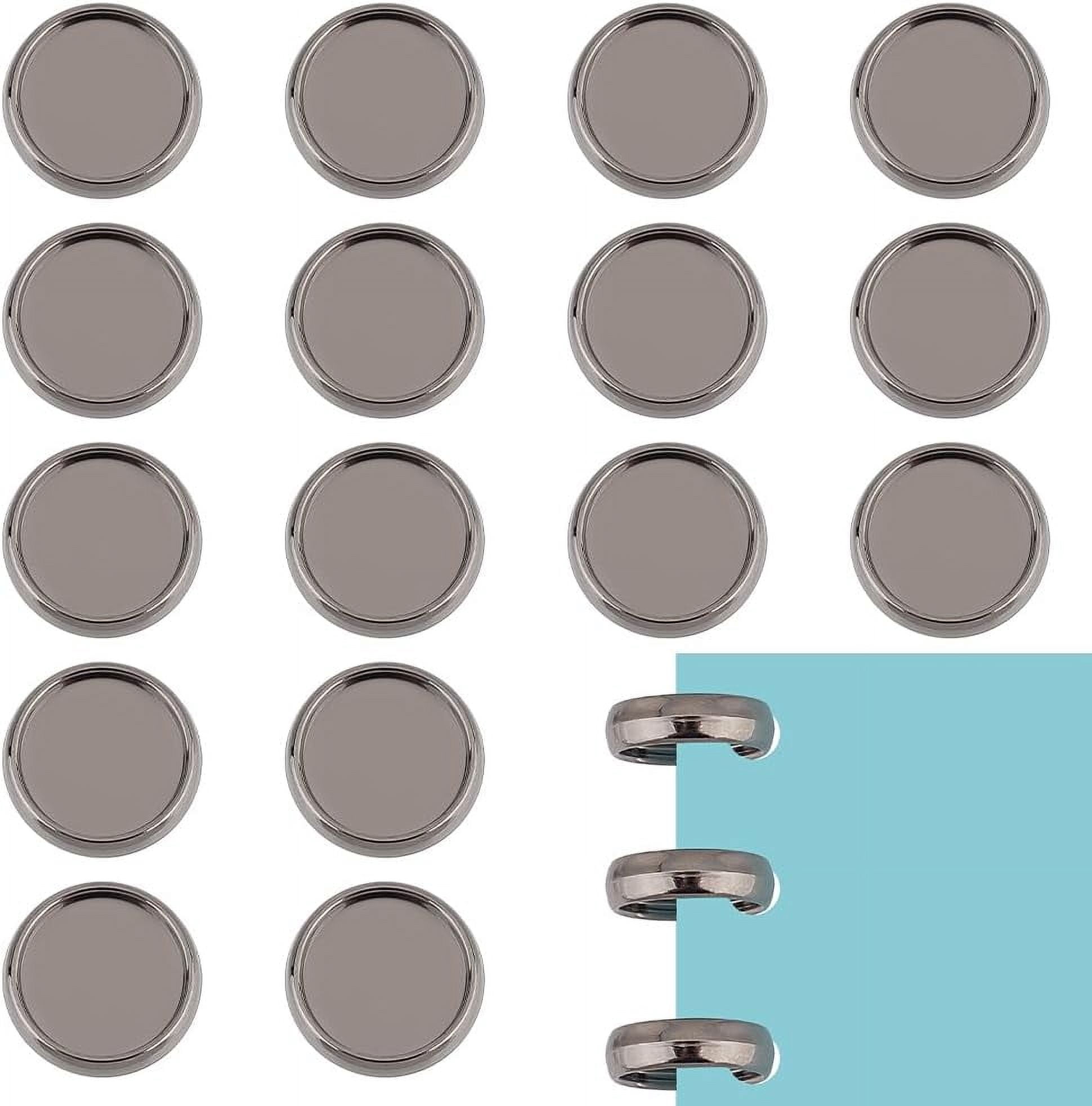 20pcs Book Binding Discs Loose Leaf Binder Disc Book Discbound Binding ...
