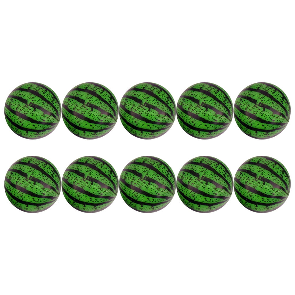 20pcs Bounce Balls Watermelon Pattern Bouncy Balls Creative Jumping ...