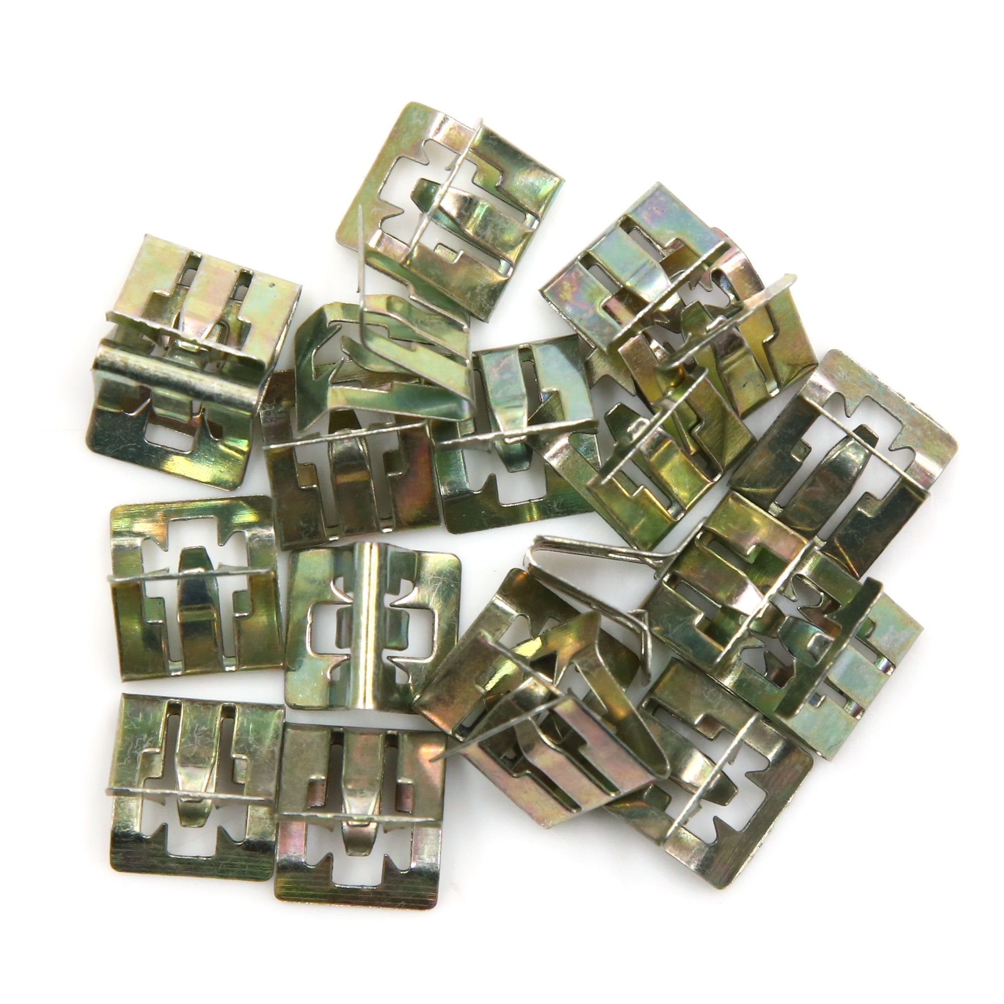 20pcs Bronze Tone Car Truck Console Dash Dashboard Trim Metal Retainer ...