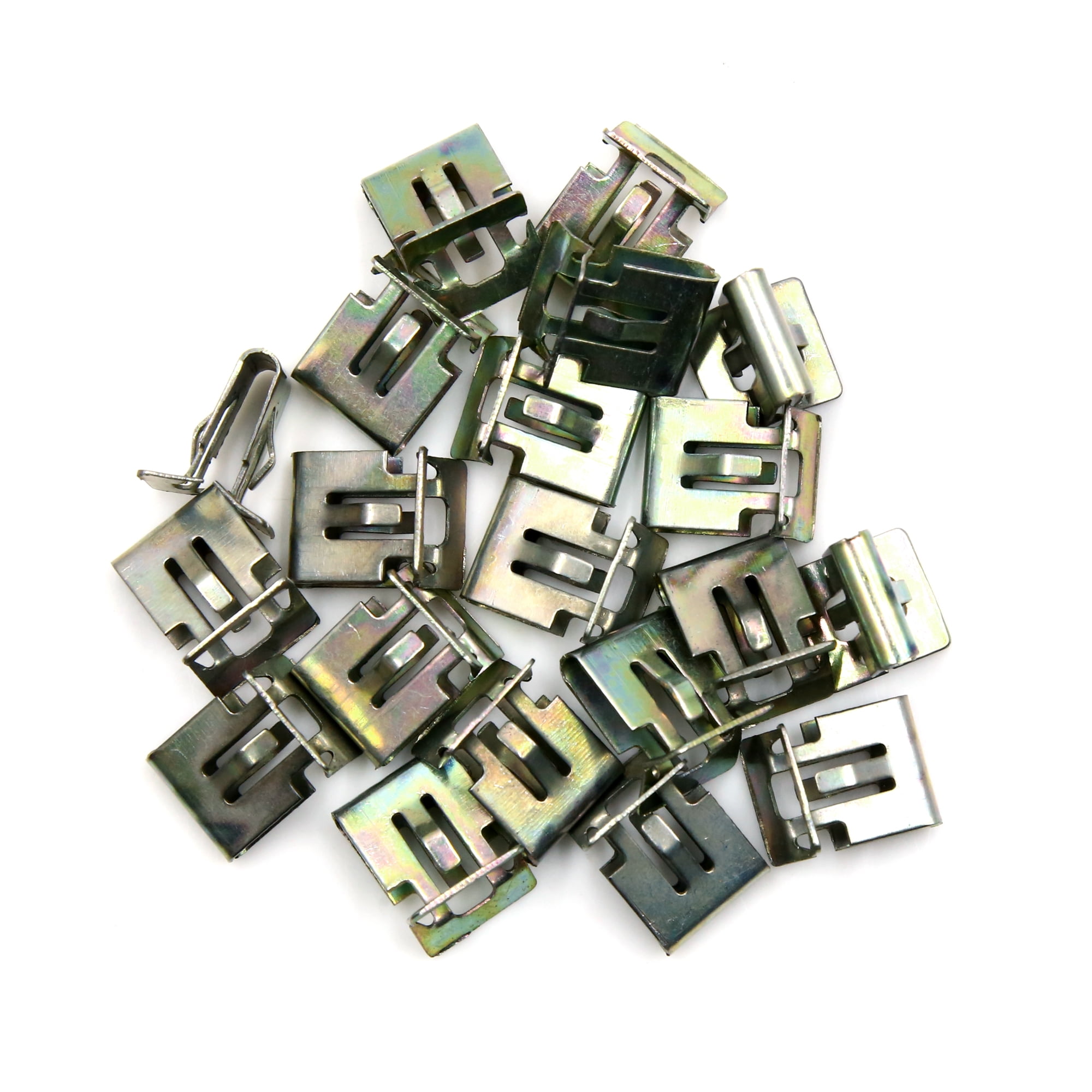 20pcs Bronze Tone Interior Console Dash Dashboard Trim Metal Retainer ...