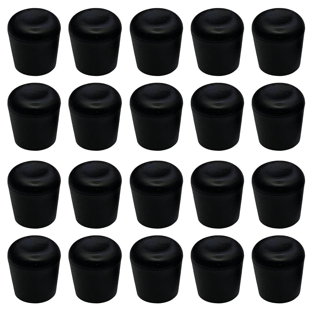 20pcs Camping Folding Chair Leg Cap Table Leg Cap Foot Mat Tent Pole ...