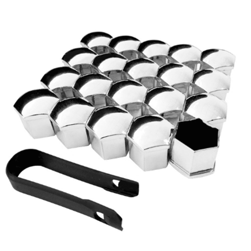 20pcs Car Wheel Nut Caps with Remover Tool Anti-Rust Auto Hub Screw ...