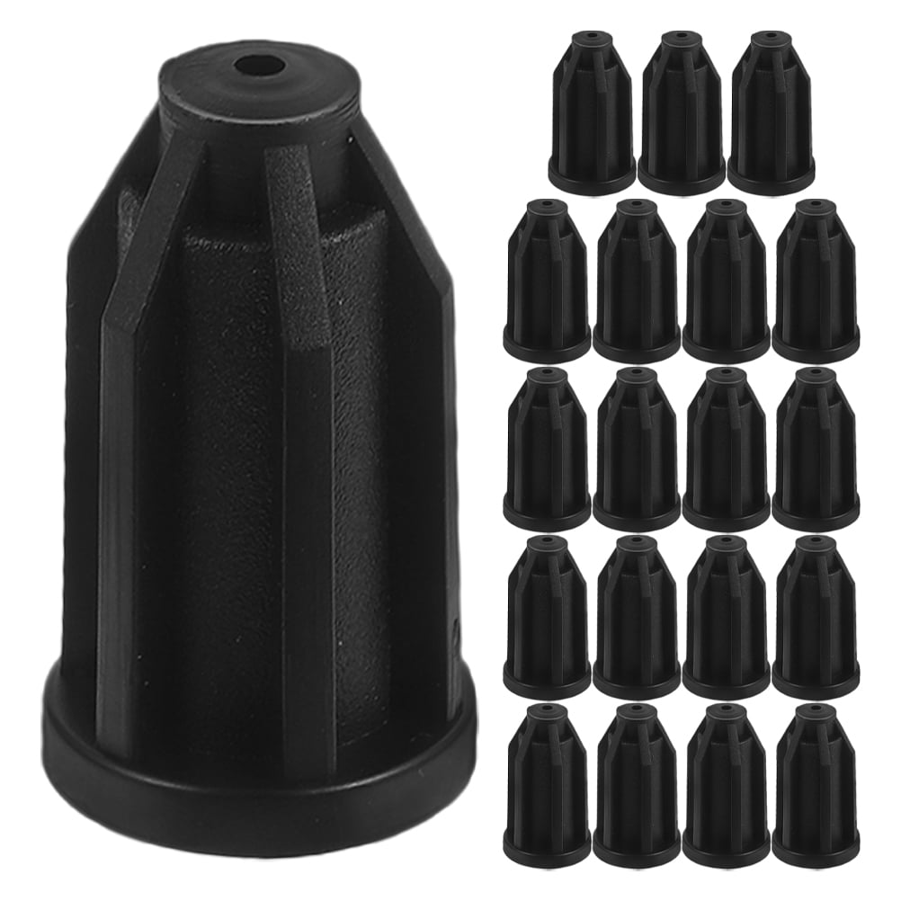 20pcs Caster Socket Sleeve Inserts for Furniture Wheel Stem Replacement ...