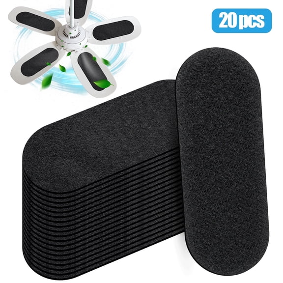 12pcs Ceiling Fan Filters for Blades,Activated Coconut Carbon Fan ...