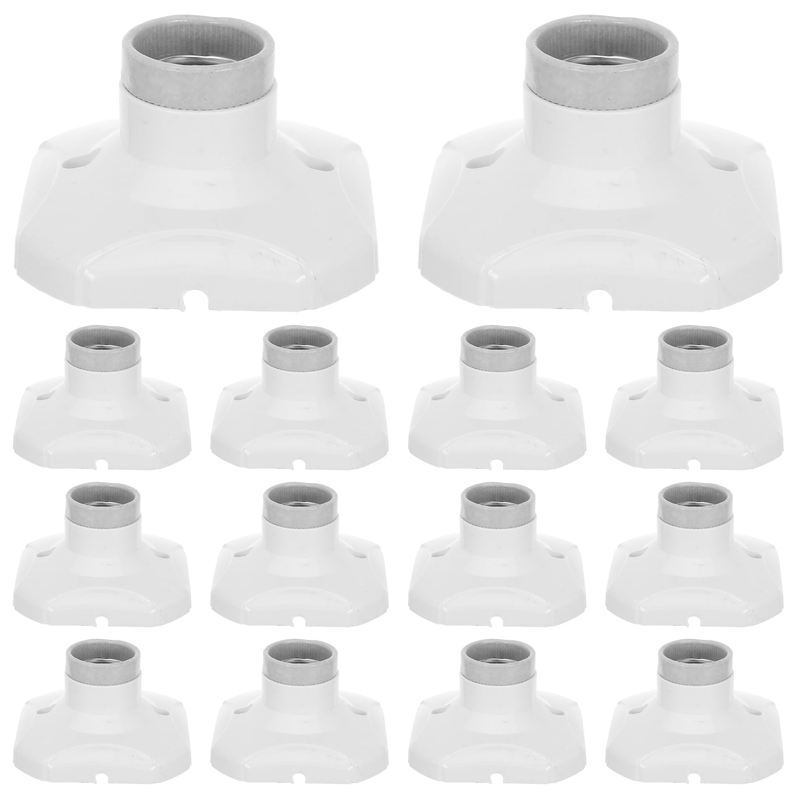 20pcs Ceiling Lamp Holder Base Plastic Ceiling Lamp Holder E27 Plastic ...