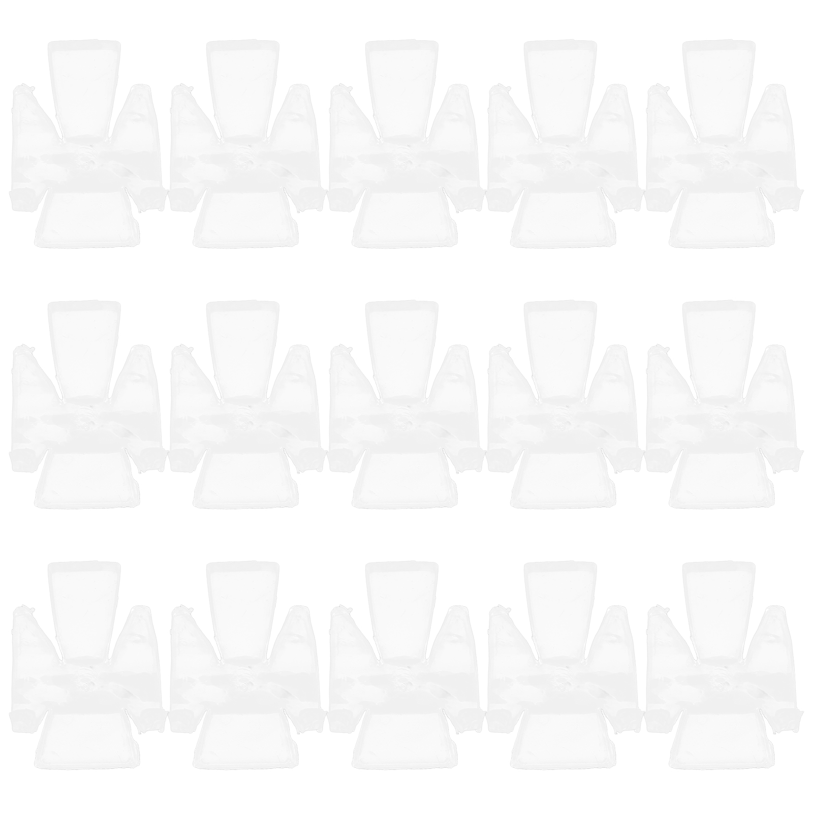 20pcs Clear Acrylic Display Stands for Minerals Gemstones Rock ...