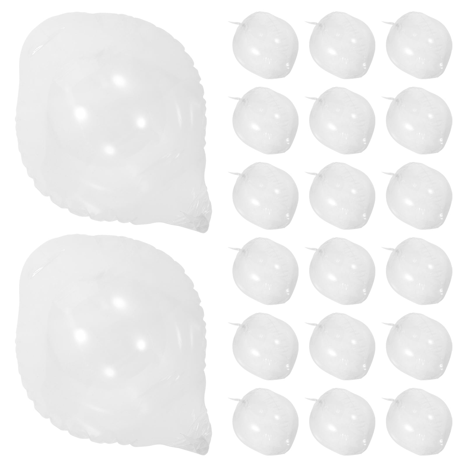 20pcs Clear Bobo Balloons Kit Transparent Bobo Balloons for Wedding ...