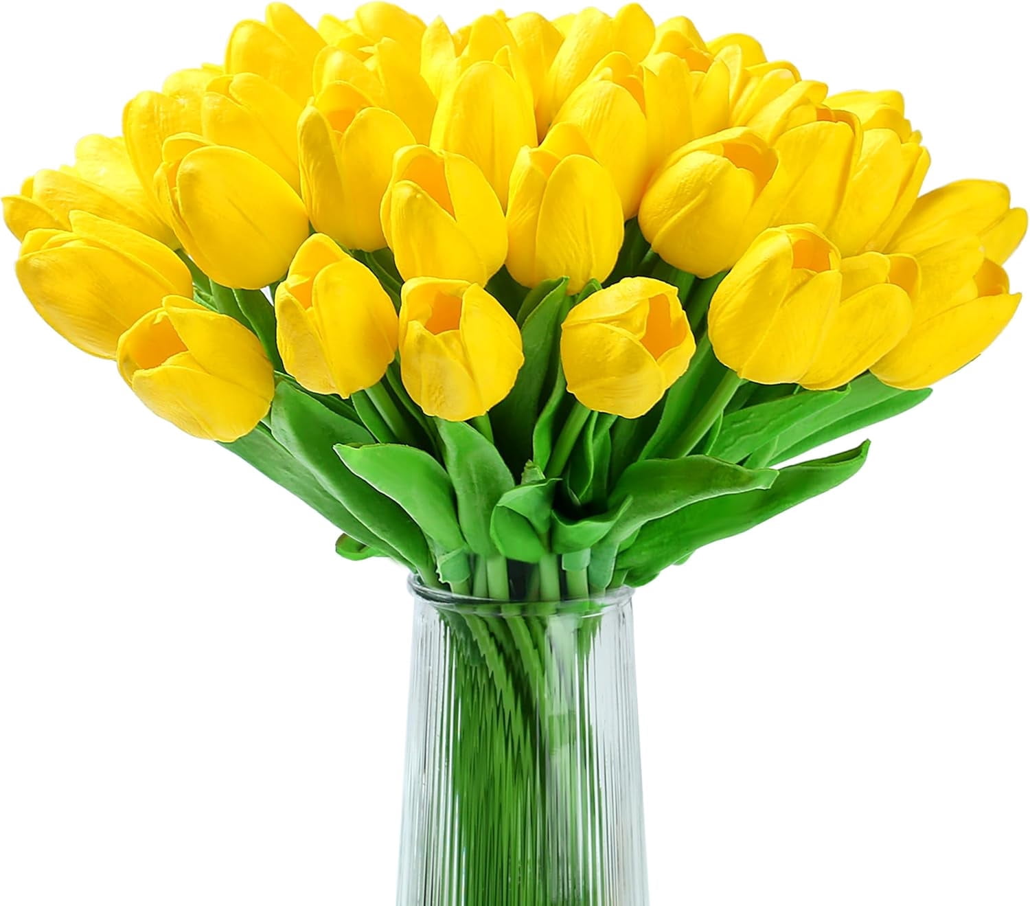 20pcs Color Artificial Tulips Flowers for Real Touch Tulips Fake ...