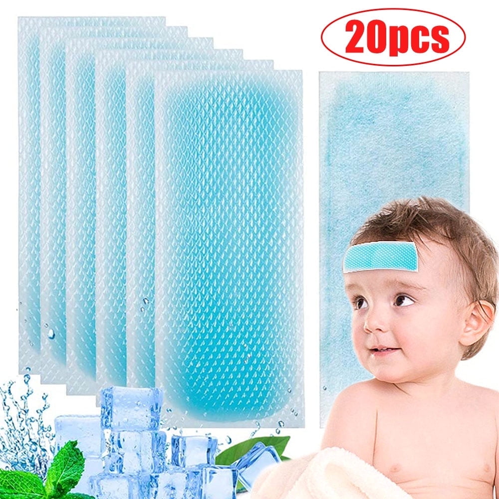 20pcs Cooling Pads for Adults and Children with Fever Fast Physical ...