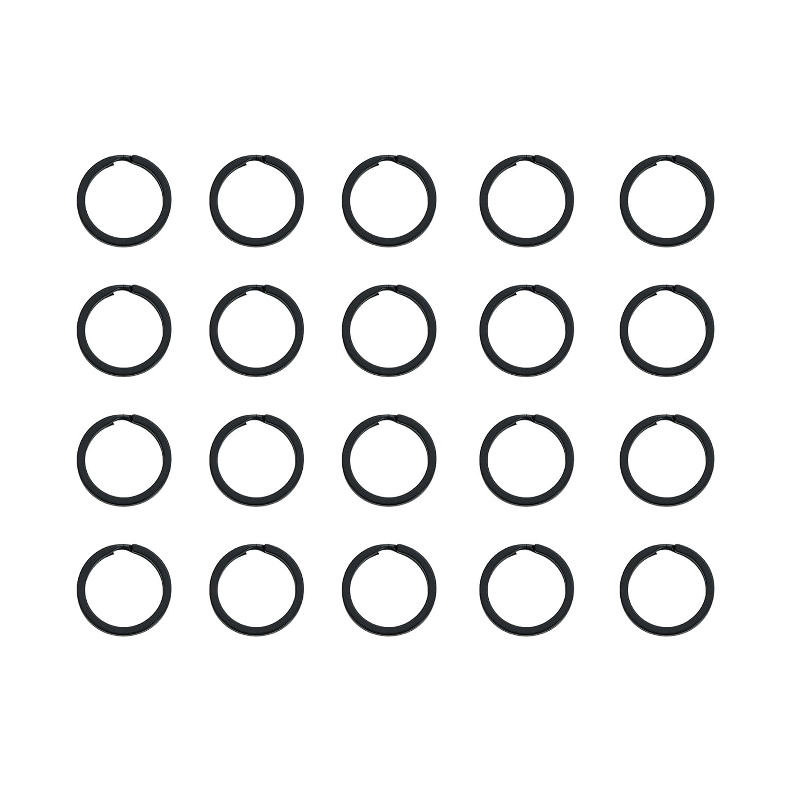 20pcs Corrosion-Resistant Split Keyrings for Organizing Keys, Outdoor ...