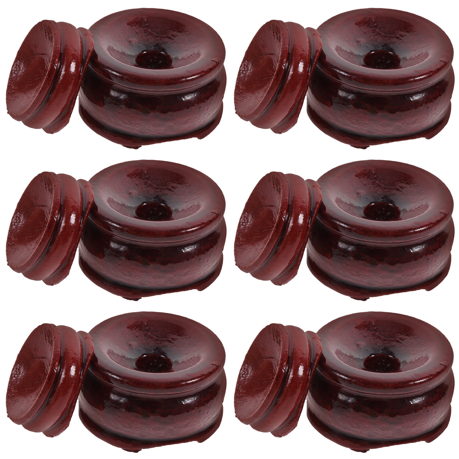 MLINS 20pcs Wooden Crystal Ball Stand Multi use Desktop Holder for ...