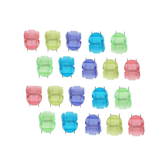 20 pcs Cubicle Clips for Walls, Push Pin Clips for Bulletin Board ...
