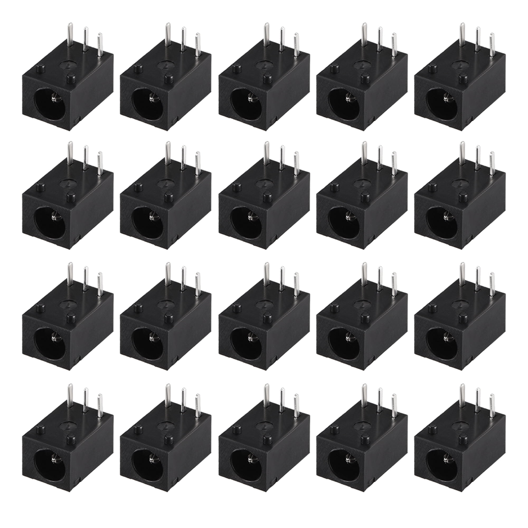 20pcs DC-003 3.5mmx1.3mm DC Power Jack Plug 3Pin Female Socket ...