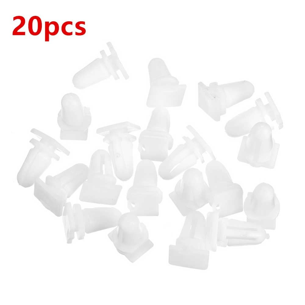 20pcs Door Sill Fastener Clips Fixed Rivet Retainer For BMW E30 E36 ...