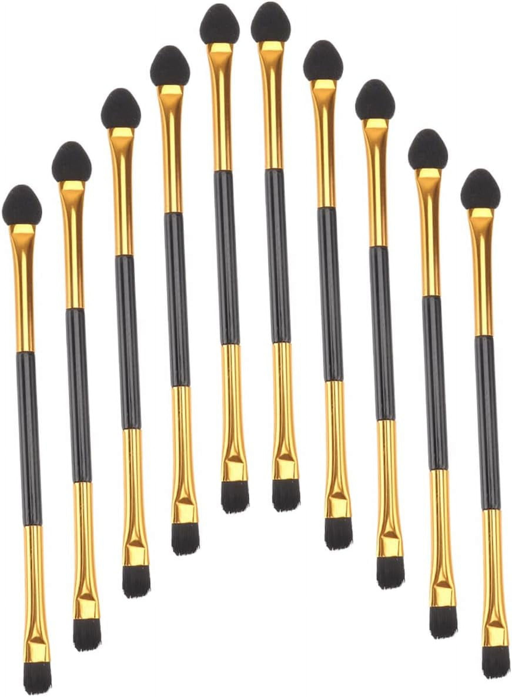 20pcs Double Ended Eyeshadow Brush Powder Makeup Double Sided Makeup ...