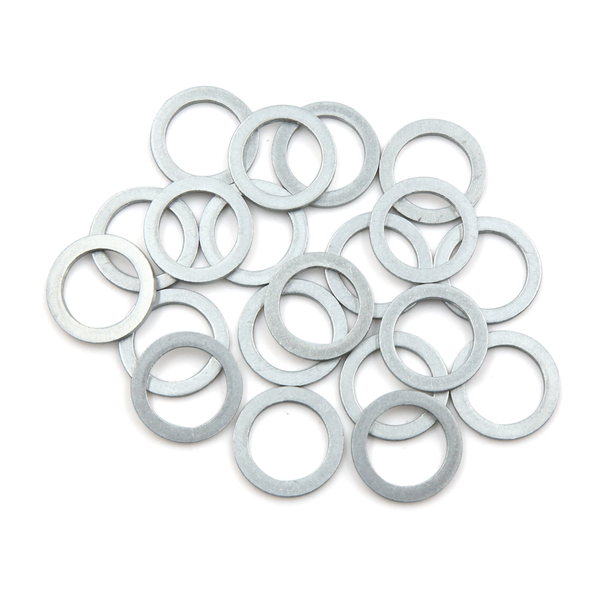 20pcs Engine Oil Crush Washers Drain Plug Gaskets 16mm ID. 22mm OD ...