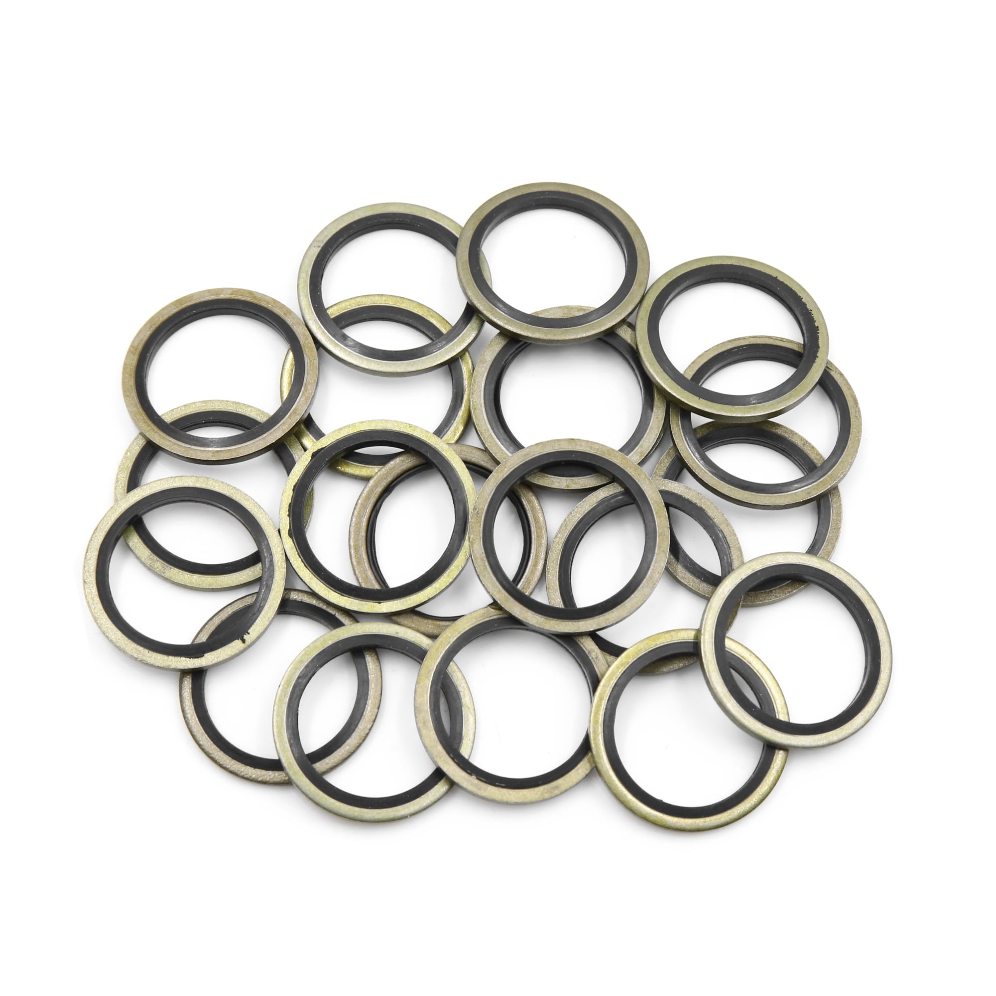 20pcs Engine Oil Crush Washers Drain Plug Gaskets 22mm ID. 30mm OD. for ...