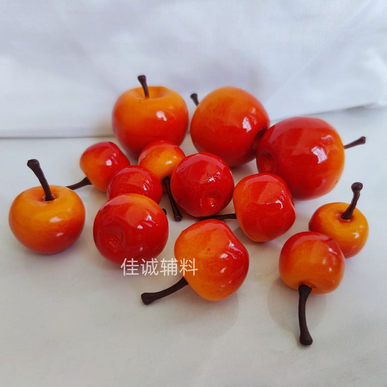 20pcs Fake Apples Mini Artificial Apples Fruit Photographic Props ...