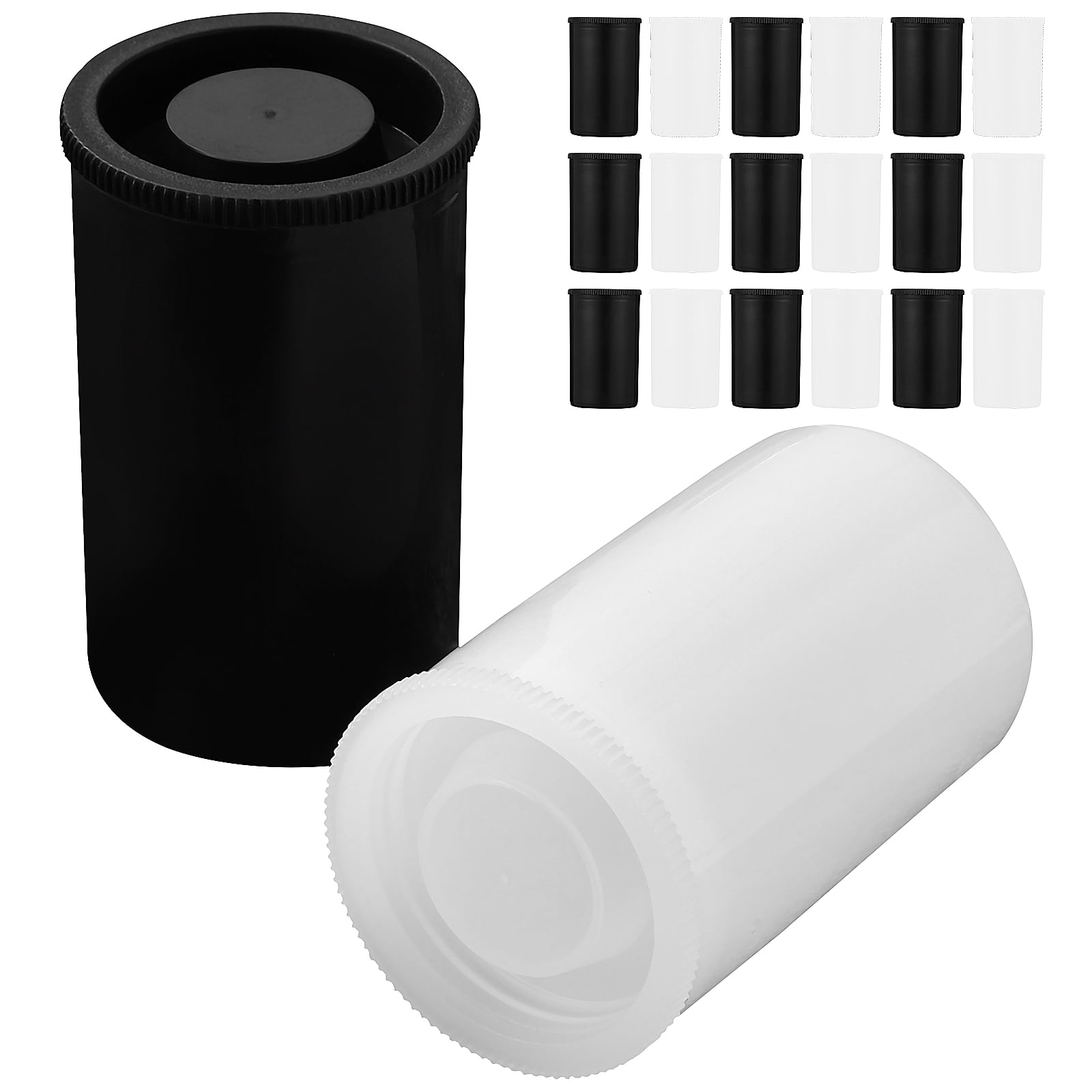 20 Pcs Leak-proof Empty Containers Small Plastic Jars with Lids Film ...