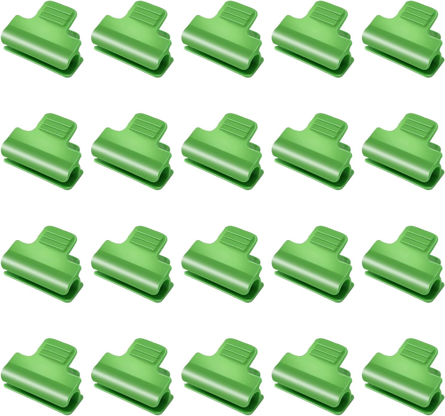 20pcs Film Row Cover Netting Tunnel Hoop Clip,Plant Extension Clips ...