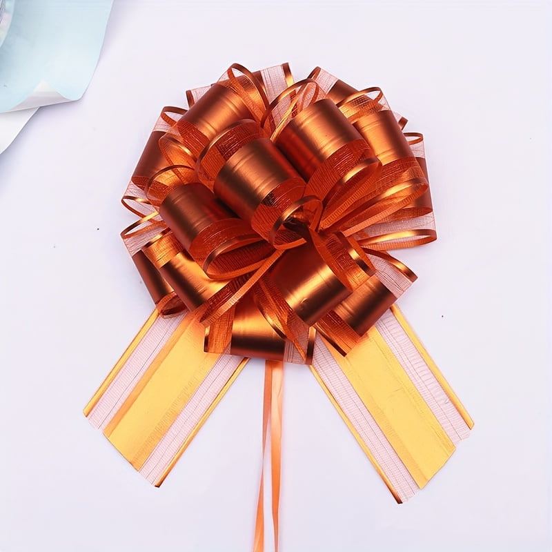 20pcs, Gift Packaging Bows For Gift Decoration, Matte Metal Three ...