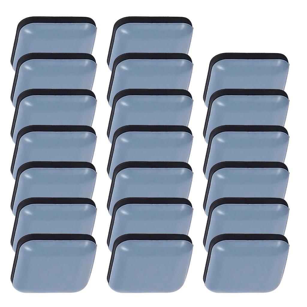 20pcs Heavy Duty PC Furniture Foot Pad Not Slip Quiet Movement Floor ...