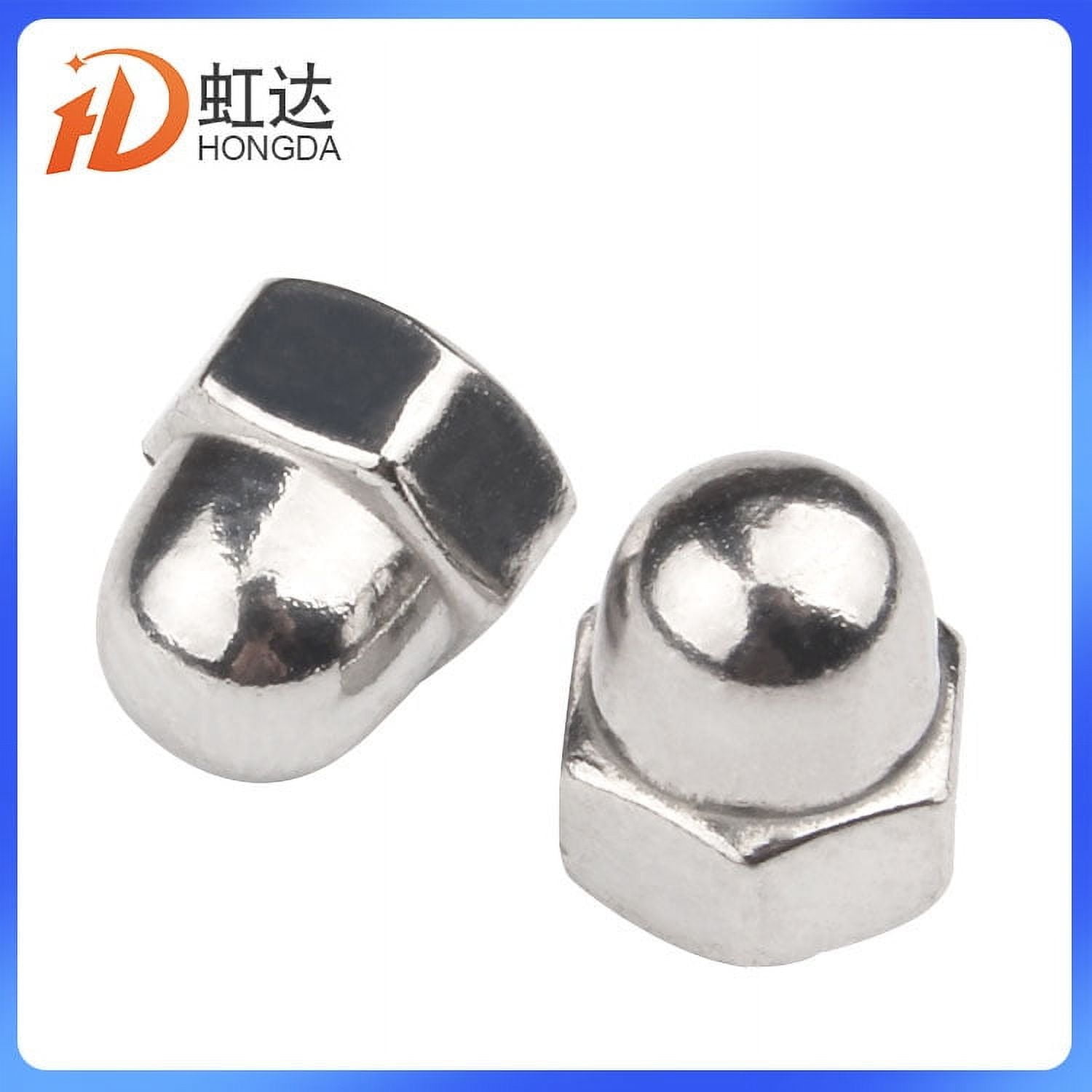20pcs Hex Head Dome Caps Metal Bolt Caps Screws Bolt Covers Caps Screw ...