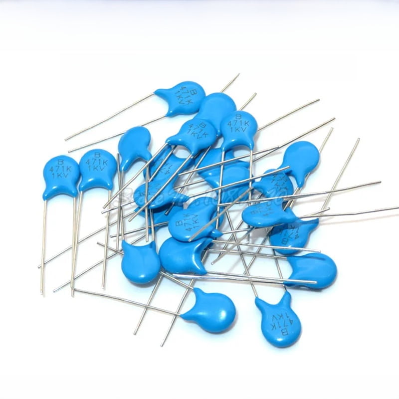 20pcs High Voltage Ceramic Capacitor 3KV 5PF 10PF 15PF 20PF 22PF 27PF ...