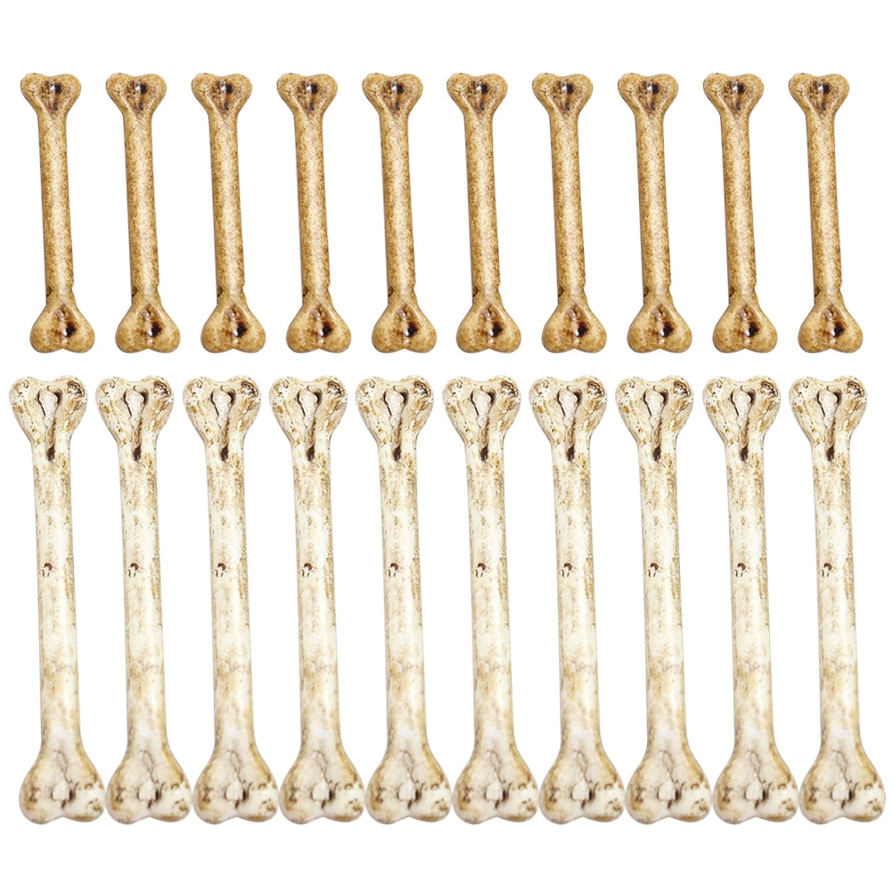20pcs Highly Simulation Bone Props Multi-functional Fake Bones DIY ...