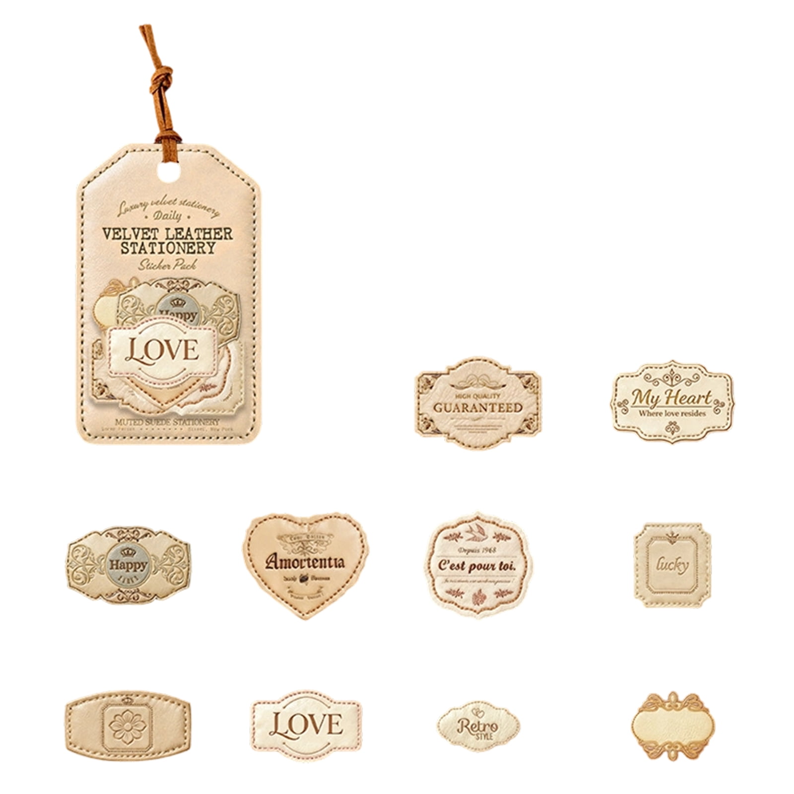 20pcs Historical Look Hard Paper Label Aged English Theme Label Craft ...
