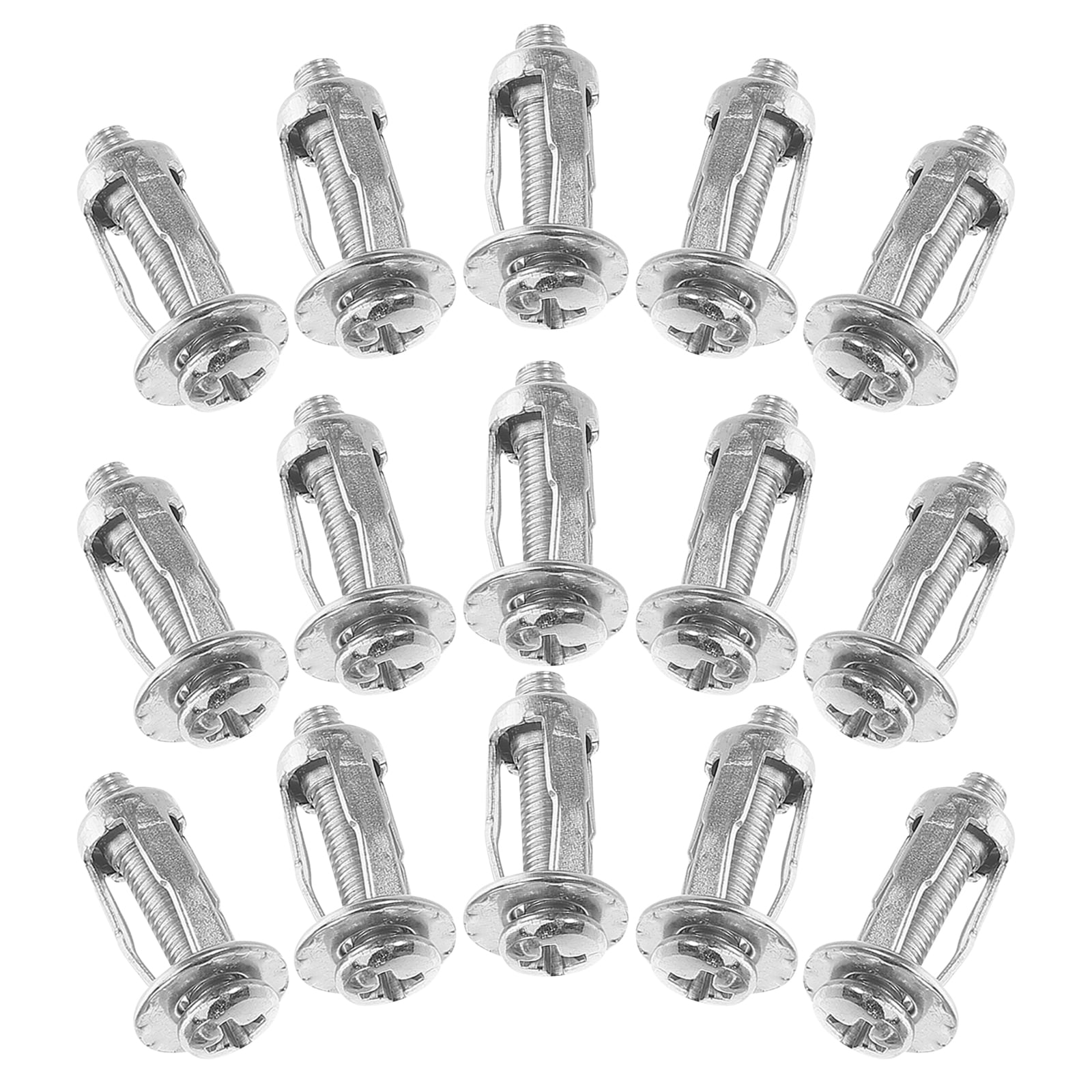 20pcs Hollow Expansion Bolt For Car License Plate X 20 Petal Nuts Rivet ...