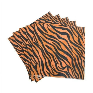 8Pcs Animal Safari Theme Zoo Print Table Cover - Animal Theme ...
