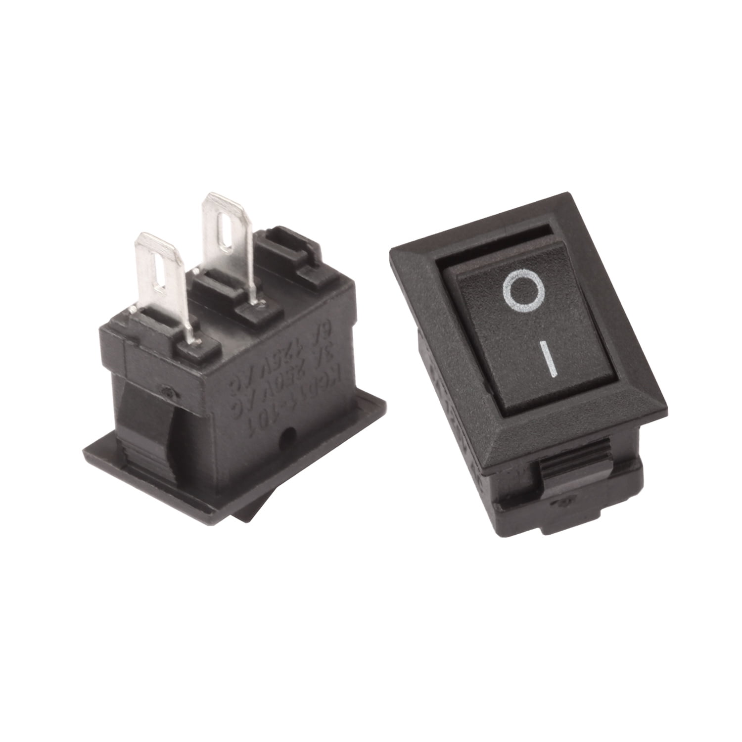 20pcs KCD11 Rocker Switch 2 Pin ON-Off SPST Household Appliance Switch ...