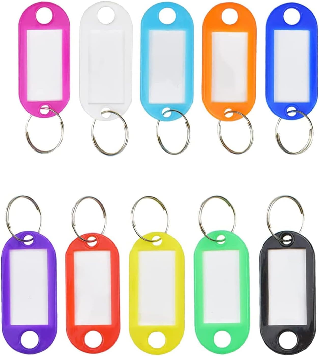 20pcs Key Tags, Key Tags with Labels for Luggage, Key Fobs with Labels ...