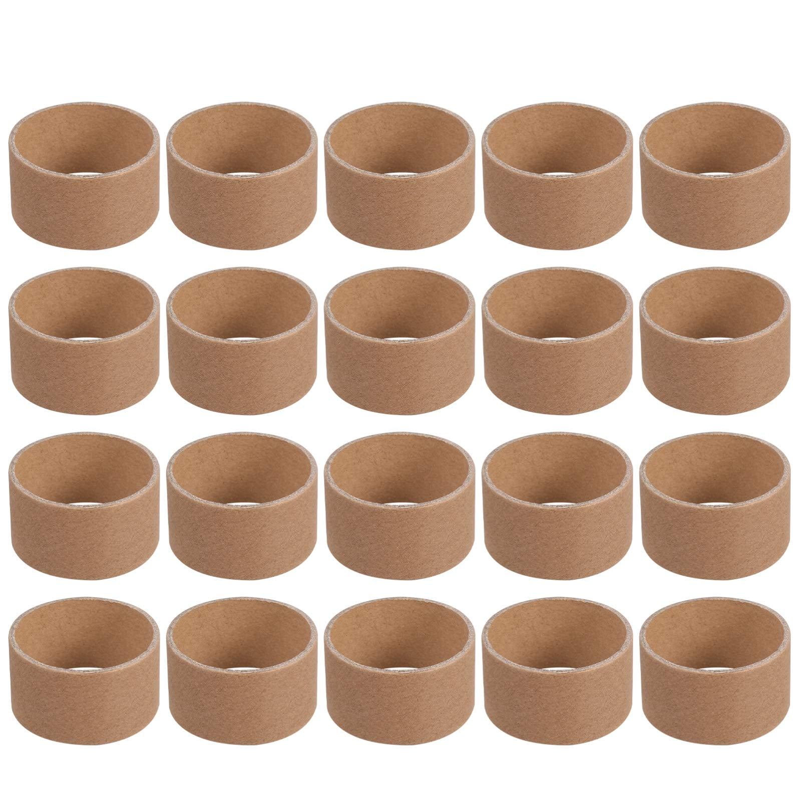 20pcs Kraft Paper Craft KEF16 Tube Open-Ended DIY Round Paperboard ...