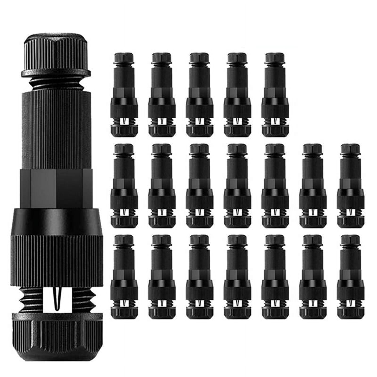 20pcs Low Voltage Wire Connector Non Stripping Wire for Outdoor Lawn ...