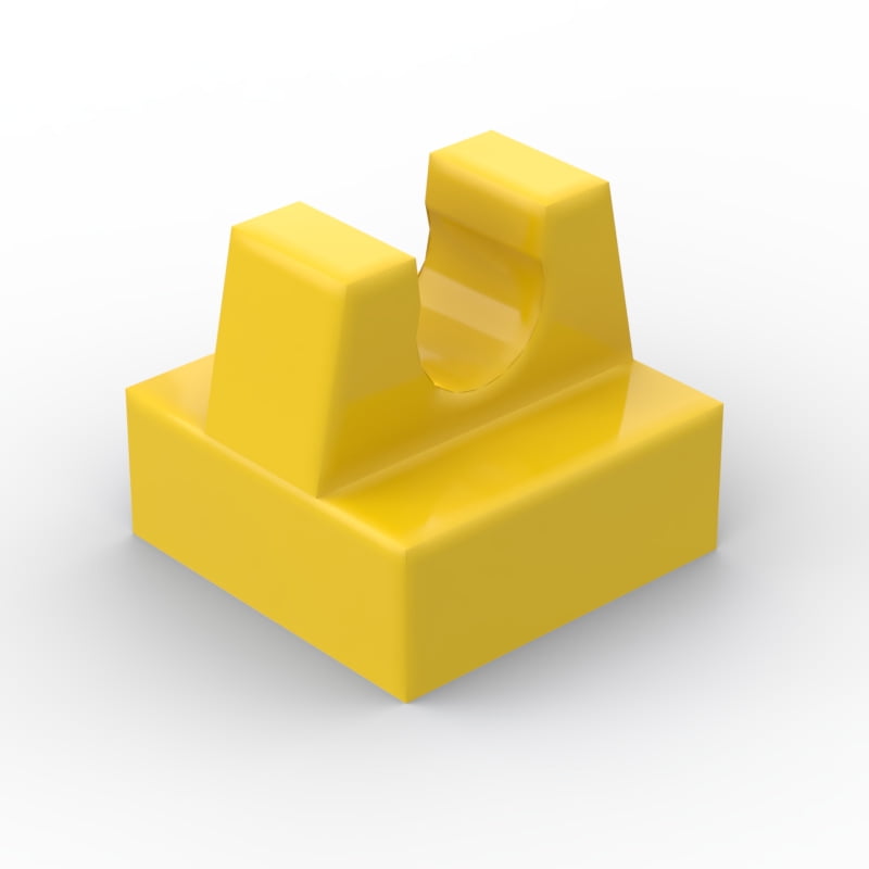 20pcs MOC Parts 15712 44842 Tile Modified 1 x 1 with Open O Clip ...