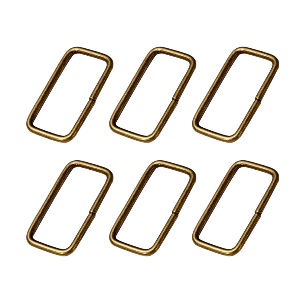 20pcs Metal Buckle Ring Zinc Alloy Strap Keeper for Shoes Belts Bags ...