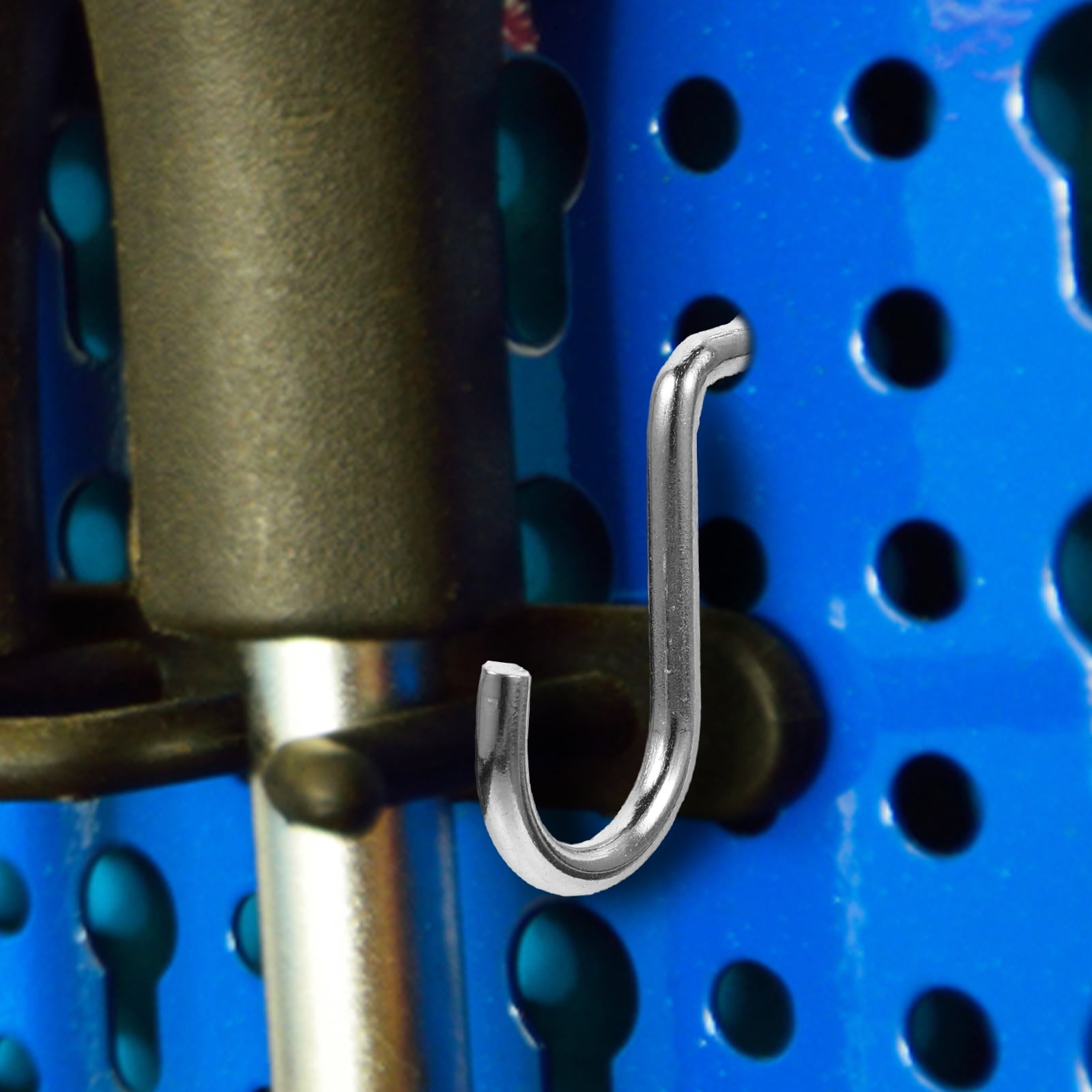20pcs Metal Pegboard Hooks Garage Pegboard Board Hooks Shop Utility ...